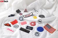 China TPU PU Customized Heat Transfer Badges for Fashion Wear - ESA TECH E3401 Model with 3-7 Day Production for sale