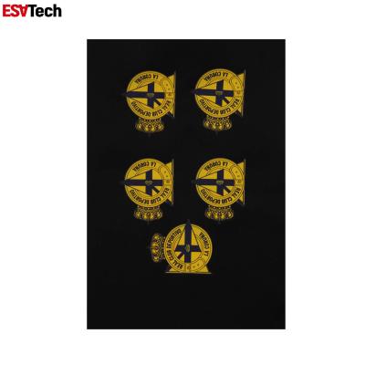 China Custom Full Color Printing Fabric Clothing Labels - Sewing & Iron-On Application for Garment Branding for sale