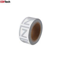 China EN20471 Certified Silver Reflective Tape - 25 Wash Cycles, 400cdl Reflectivity, 0.5-100cm Width for sale