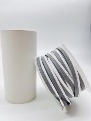 China 1 - 2cm Silver Reflective Piping Adding Visibility And Safety Features To Garments for sale