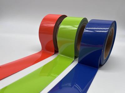 China Heat Transfer Reflective Tape 1mm-2.5mm Thickness Custom Colors for Fashion Wear Safety for sale
