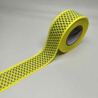 China High Visibility Reflective Webbing 4 Inch Width EN471 Class 2 for Sportswear Workwear for sale