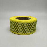 China High Visibility Reflective Webbing 4 Inch Width EN471 Class 2 for Sportswear Workwear for sale