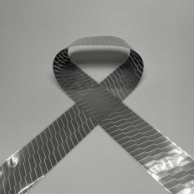 China Silver Reflective Heat Transfer Film 300-480cd Lux M2 Self Adhesive Vinyl Roll for Clothing for sale
