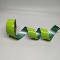 China Green Reflective Heat Transfer Film Iron On Hi Vis Reflective Tape for Clothing 300-480 cd/lux.m2 for sale