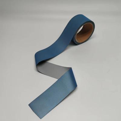 China Blue High Visibility Reflective Fabric 140cm Width with EN ISO 20471 Certification for Safety Garments for sale