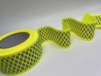 China Customized Heat Transfer Reflective Tape 0.5cm-100cm Elastic Breathable for Safety Clothing for sale