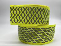 China Silver Reflective Heat Transfer Tape 0.5-100cm for Clothing EN ISO20471 for sale