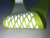 China PET TPU Patterned Heat Transfer Reflective Tape 0.5-100cm for Fashion Wear Shoes Hats for sale