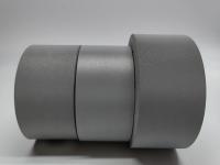 China High Visibility Silver Reflective Fabric 0.25mm Thickness 140cm Width with EN20471 ANSI107 Certification for sale