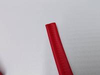 China Custom Reflective Piping 1cm 2cm Width Polyester Sew On Trim for Safety Vests Jackets for sale