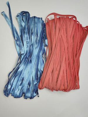 China Custom Reflective Piping 1cm 2cm Width Polyester Sew On Trim for Safety Vests Jackets for sale
