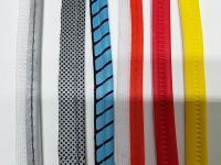 China 1cm Width Color Reflective Piping Sew On Strip for Clothing Safety Vest for sale