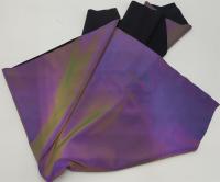 China Colorful Reflective Safety Fabric on Black Base - 50mm Width with 330 cd/lx/m² Reflectivity for Protective Workwear for sale