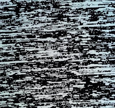 China Bright Silver Imitation Bark 50D Mechanical Bullet Fabric (Black) for sale
