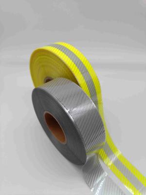 China FR Reflective Film Tape 1m x 50m Roll with 420cd Reflectivity for Safety Clothing and PPE for sale