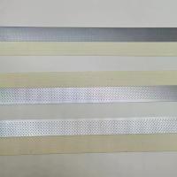 China Polyester Backing Half Reflective Half Luminous Fabric 150gsm 400cdl for Hats for sale