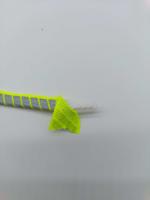 China Custom Color Reflective Piping 1cm Width High Temperature Resistance Sew On Trim for Safety Vests for sale