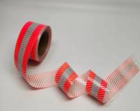 China Yellow Silver Yellow Segmented Heat Transfer Film for Activewear Reflective R>420 for sale