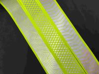 China Eco-Friendly Reflective Oxford Webbing 1 Inch Width Custom Logo for Bags for sale