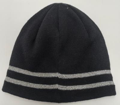 China Fluorescent Reflective Beanie with Acrylic Construction - 98g Weight, EN471 Class 2 Certified for Outdoor Safety for sale