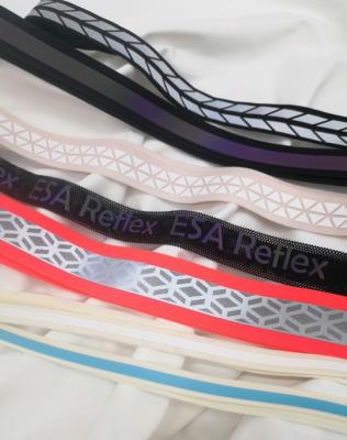 China EN471 Reflective Nylon Zipper 10-15cm Waterproof Safety Zipper with 420cd/m² Brightness for PPE Clothing for sale