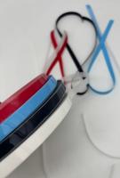 China Custom Color Reflective Elastic Tape Double Side High Visibility 5cm Width for Safety Wear for sale