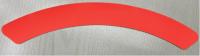 China High-Visibility Fluorescent PVC Helmet Stickers with Self-Adhesive Backing and Customizable Colors for sale