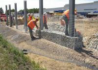 China Welded Gabion Retaining Wall for sale