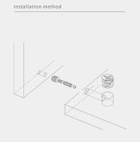 China 41mm Steel Minifix Connecting Bolts With Plastic Dowel, Furniture Connector for sale