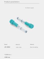 China 41mm Steel Minifix Connecting Bolts With Plastic Dowel, Furniture Connector for sale