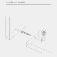 China 32mm Steel Minifix Spreading Bolts With Dowel, Furniture Hardware For Panel Furniture for sale