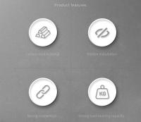 China 36mm Steel Minifix Spreading Bolts With Dowel, Furniture Connector for flat packed furniture for sale