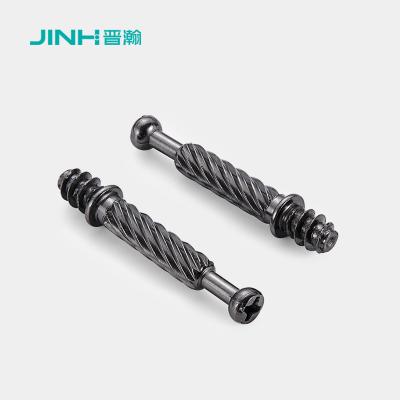 China 40mm Steel Minifix Spreading Bolts With M6 Thread,Furniture Hardware for panel furniture for sale