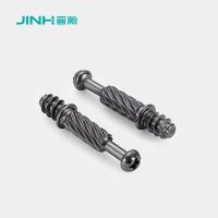 China 32mm Steel Minifix Spreading Bolts With M6 Thread, Furniture Connector for panel furniture for sale
