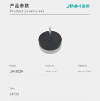 China 22mm Double Layer Plastic Furniture Glide Professional Furniture Leg Fittings for sale