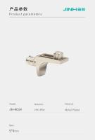 China Zinc Alloy 5mm Shelf Pegs High Stability Metal Shelf Support Pegs With 2 Heads for sale