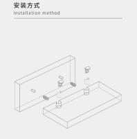 China 12*12mm zinc alloy Shelf Pegs, Flat Pack Furniture Fitting for cabinet furniture for sale