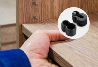 China 8.7*16.7mm Plastic Shelf Support Pegs Wear Resistant For Cabinet Panels for sale