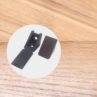 China Long Lasting 10mm Plastic Corner Brackets OEM Custom For RTA Furniture for sale