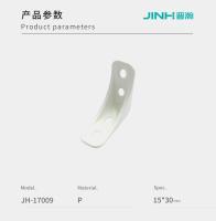 China 15*30mm Plastic Corner Brackets, Furniture Connecting Fitting For Flat Packed Furniture for sale