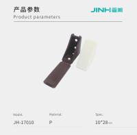 China 10*28mm Plastic Corner Brackets With Cover, Flat Pack Furniture Fitting For Cabinet Furniture for sale