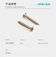 China Long Term Durability Fibre Board Screws 30mm Customizable For RTA Furniture for sale