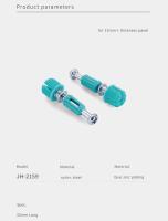 China Profession 32mm Cam Lock Fastener Screw Long Lasting For Flat Packed Furniture for sale