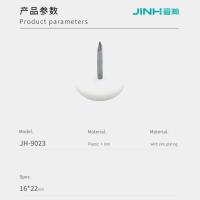 China White Plastic Furniture Nail Glides Long Term Durability For Furniture Leg for sale