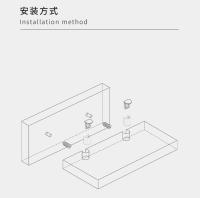 China 11*10.6mm Crystal Steel Shelf Pins Furniture Connecting Fitting For Flat Packed Furniture for sale