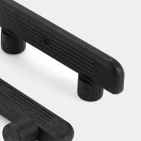 China 39.6mm Black Plastic Shelf Pegs OEM Customizable With Versatile Design for sale