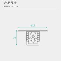 China Easy Assemble 10mm Shelf Pins Secure Connection For Panel Type Furniture for sale