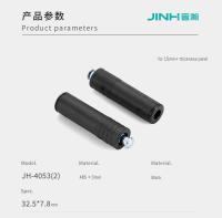 China 32.5*7.8mm ABS Metal Shelf Support Pegs Easy Installation Furniture Panel Connector for sale