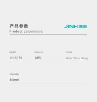 China Plastic Diameter 10mm Screw Caps Versatile Fittings For Flat Pack Furniture for sale